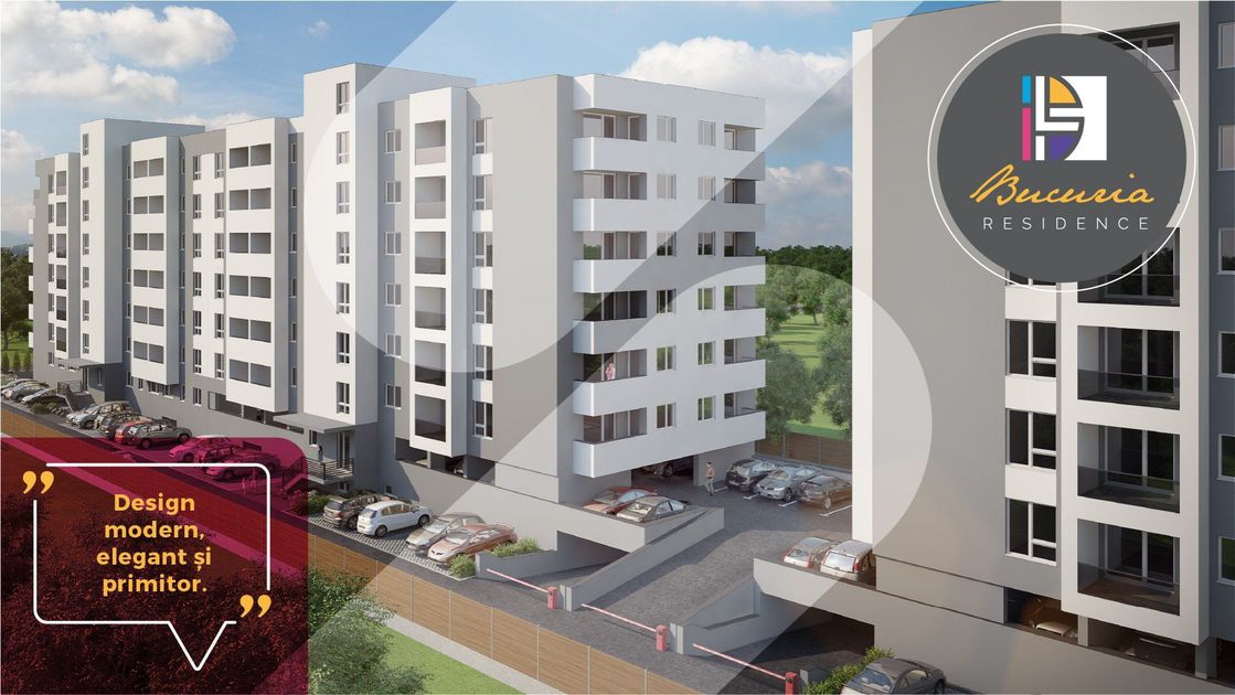 Ansamblul rezidential Bucuria Residence garsoniere, apartamente de 2 si ...