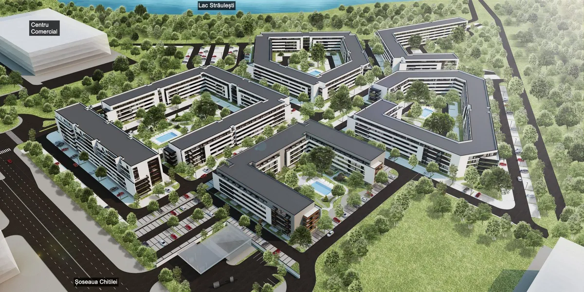 Ansamblul rezidential Atria Urban Resort garsoniere, apartamente de 2 ...